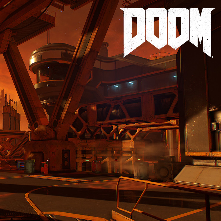 ArtStation - Doom: Resource Operations Environments