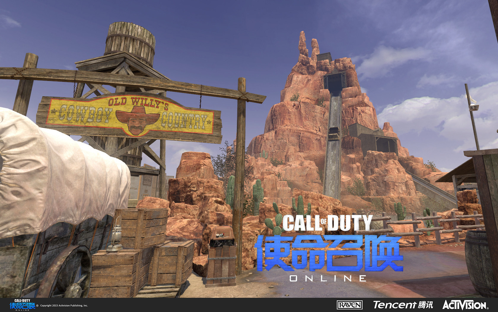 ArtStation - Call of Duty Online: Multiplayer Map: Western Funland