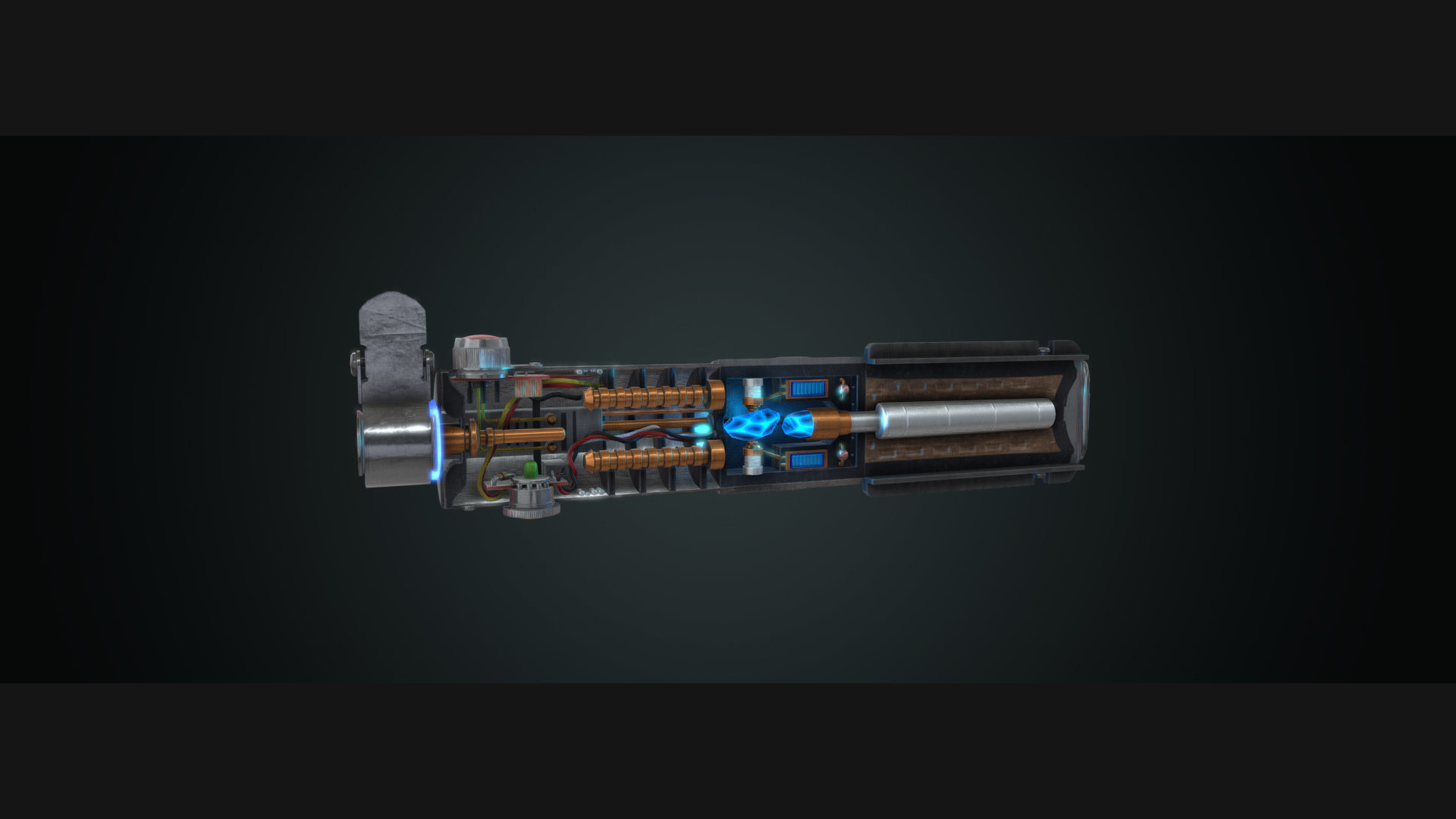 ArtStation - Lightsaber Cut-Away