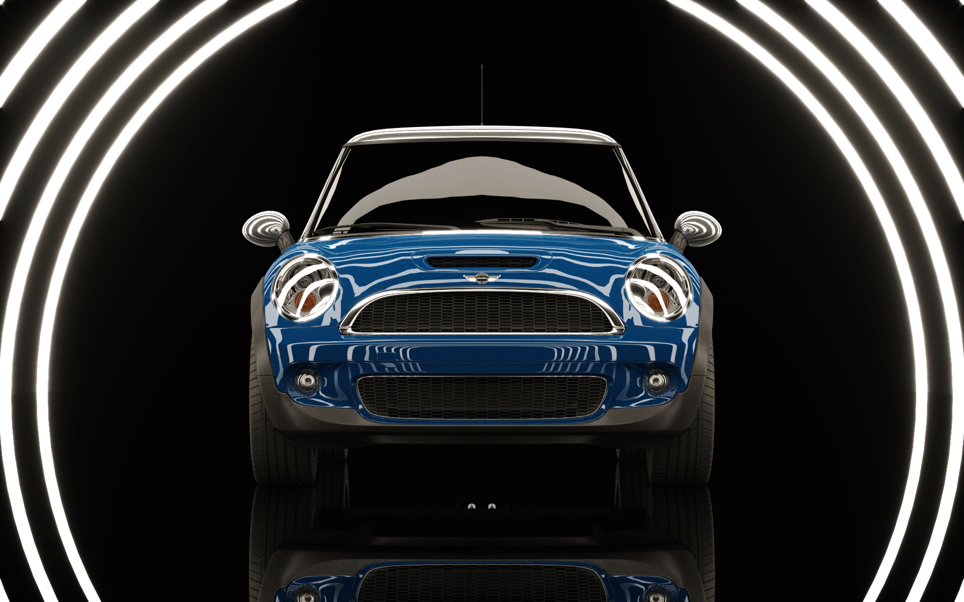 ArtStation - Render test - Mini Cooper