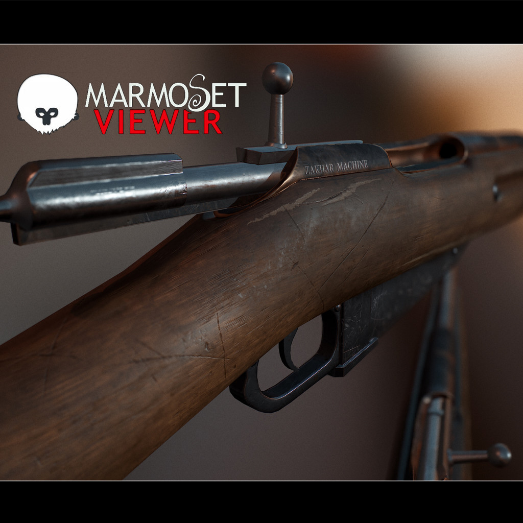 ArtStation - Sawed-off Mosin-Nagant