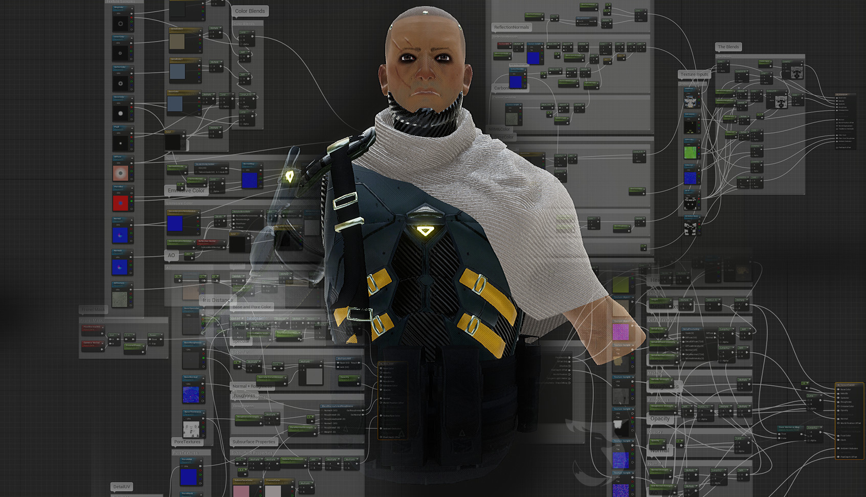 Jen Huffa - UE4 Material Setup: Rebel Soldier