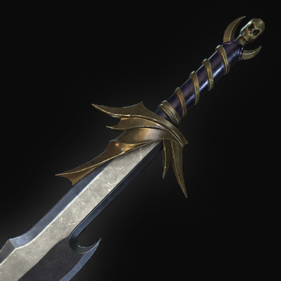 ArtStation - Fantasy Dagger