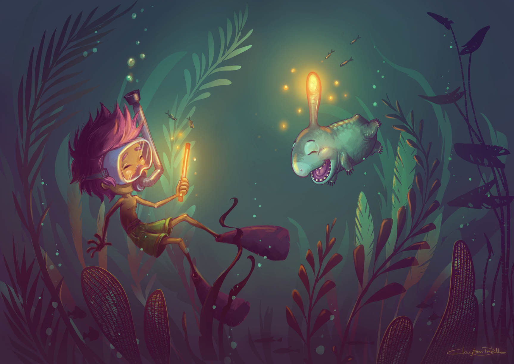 ArtStation - Playing Fetch