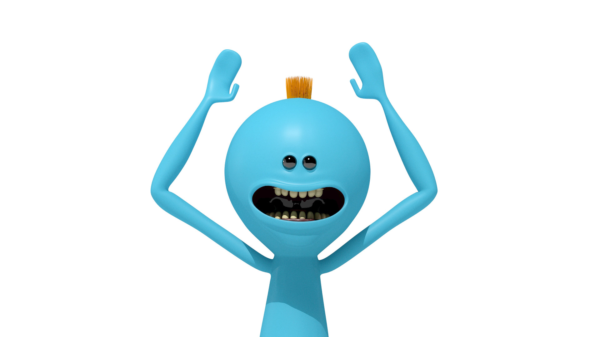 ArtStation - Mr Meeseeks Animation