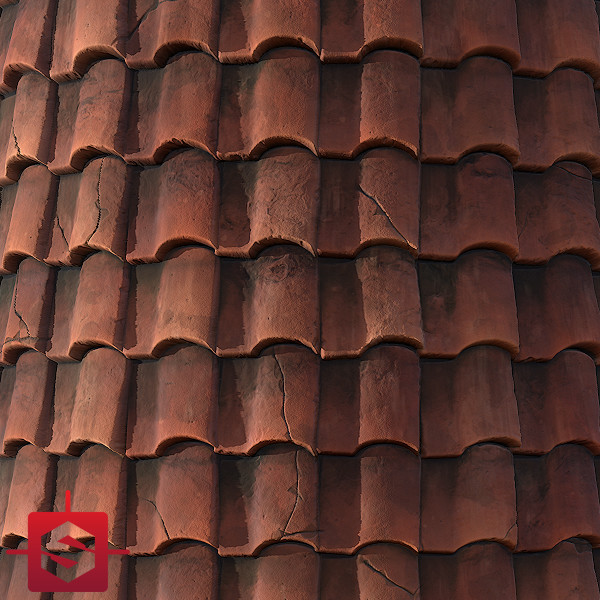 ArtStation - Roof tiles