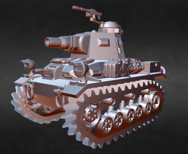 ArtStation - Medium Tank