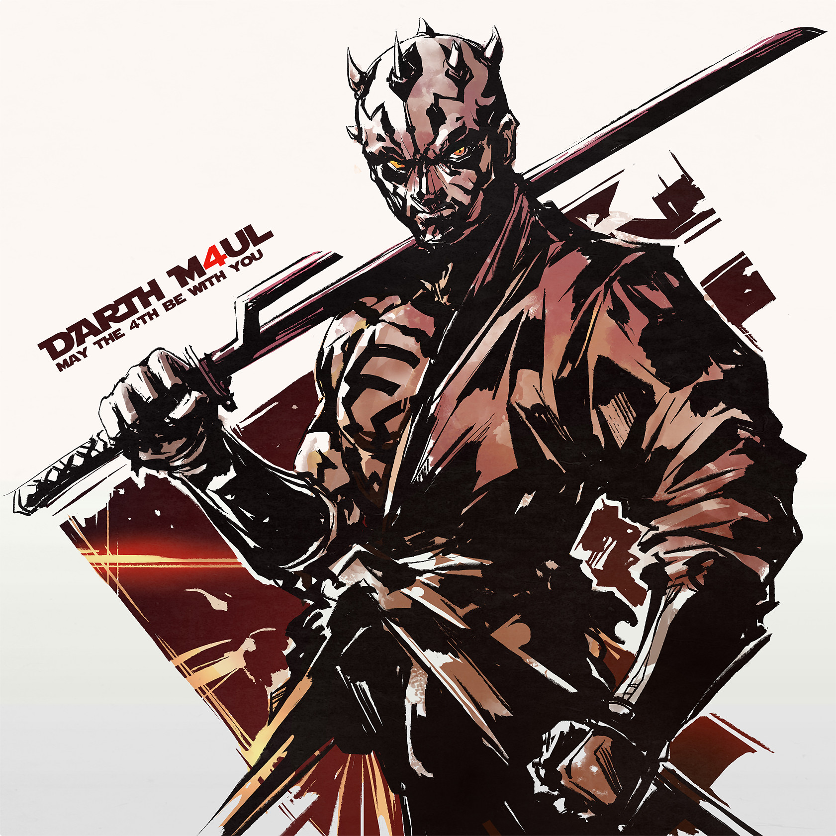 ArtStation - Maul the Badass Swordmaster