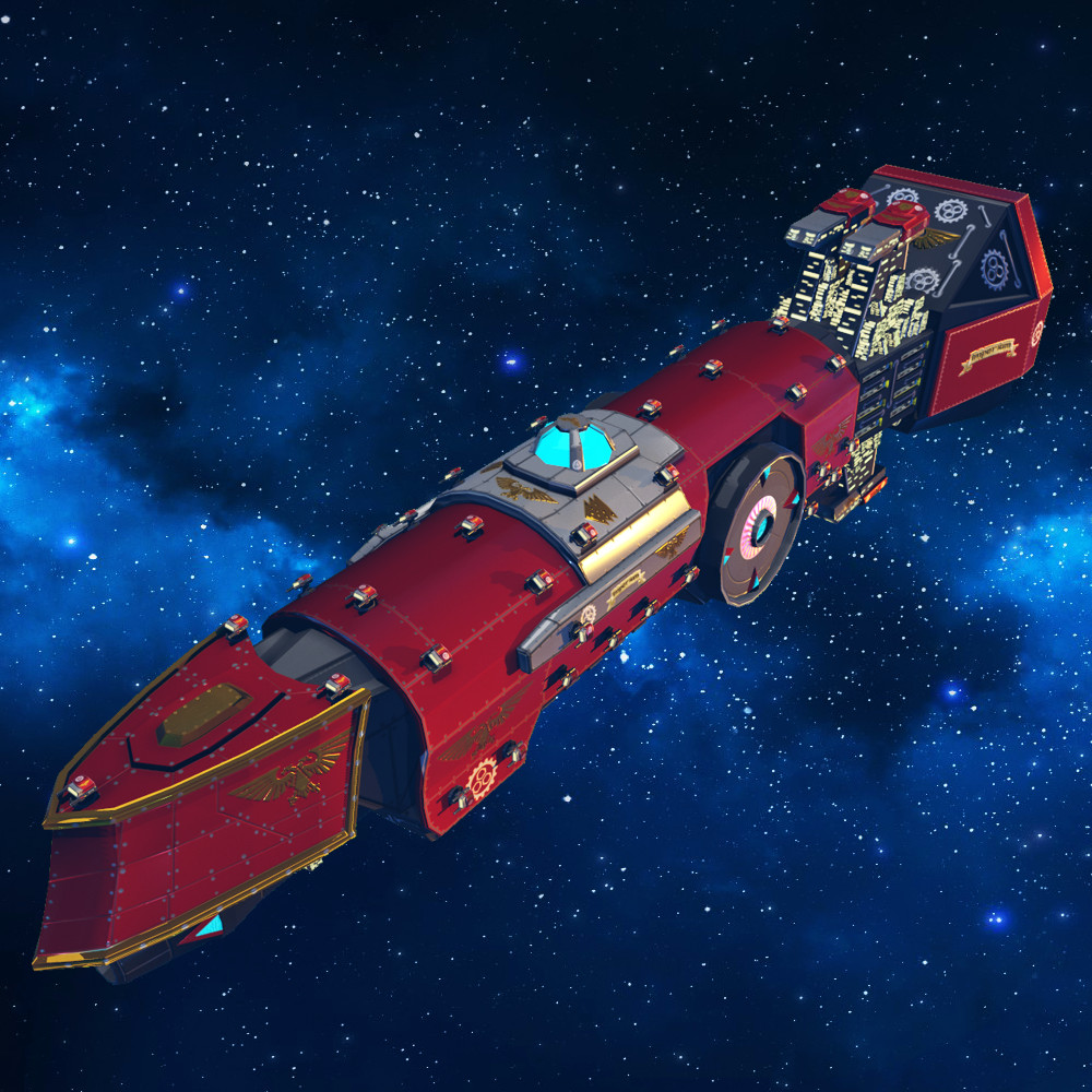 ArtStation - Stormlance Mk.II Frigate