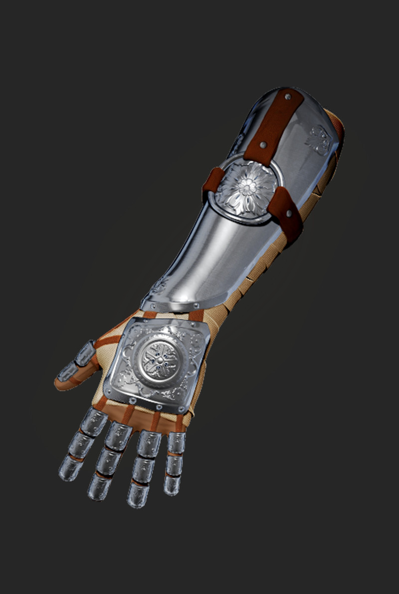 ArtStation - Forearm guard.