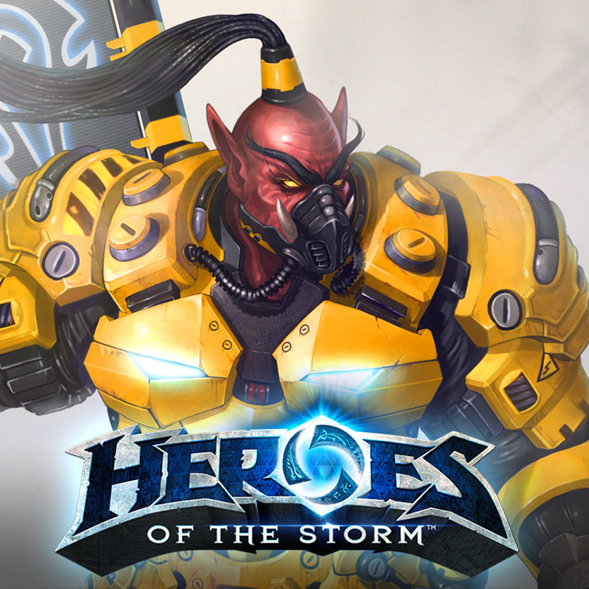 ArtStation - Fan Art for Heroes of the Storm_Samuro_SF_Skin