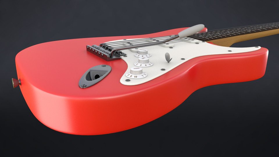 ArtStation - Fender Guitar