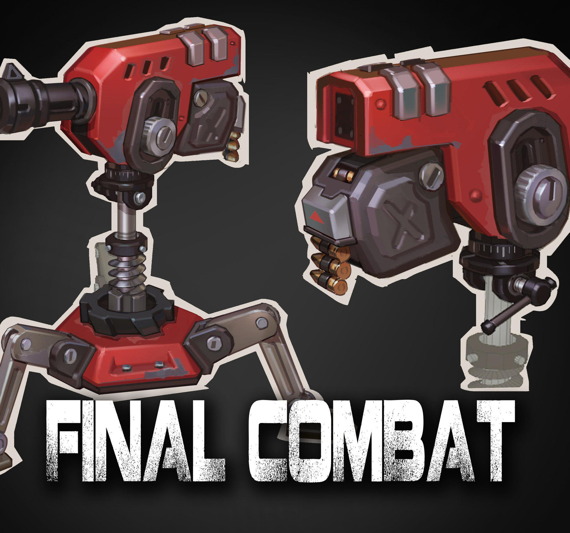 ArtStation - Old works for《Final Combat》from 2012