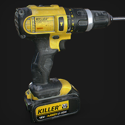 TRACE studio - Killer Tools Pack — Electric Drill — First Person Weapon ...