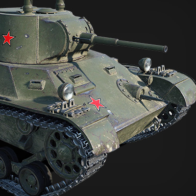 ArtStation - 3D Vehicles - Tank