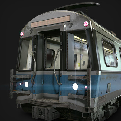 ArtStation - 3D Vehicles - Train