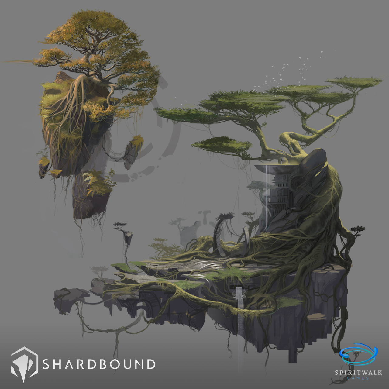 ArtStation - Trees Vis Dev - Shardbound