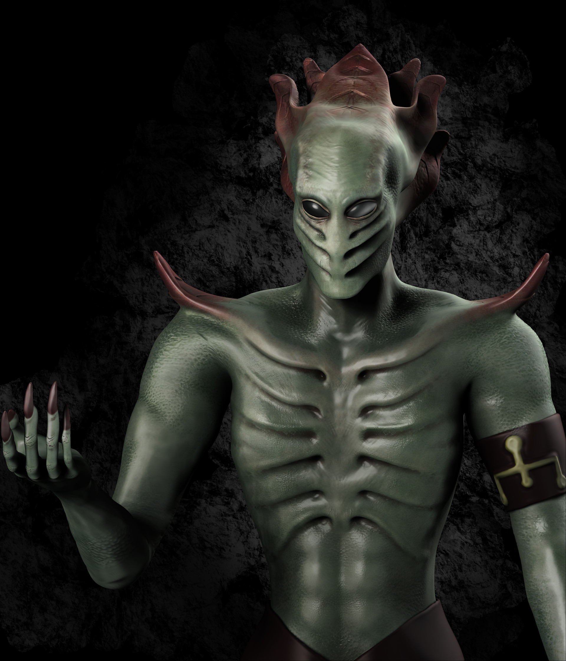 ArtStation - Alien Witch Doctor