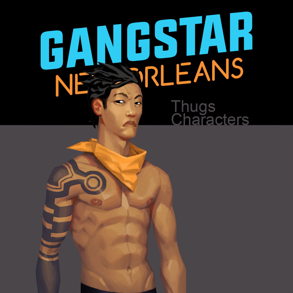 ArtStation - Gangstar Thugs posse character selection