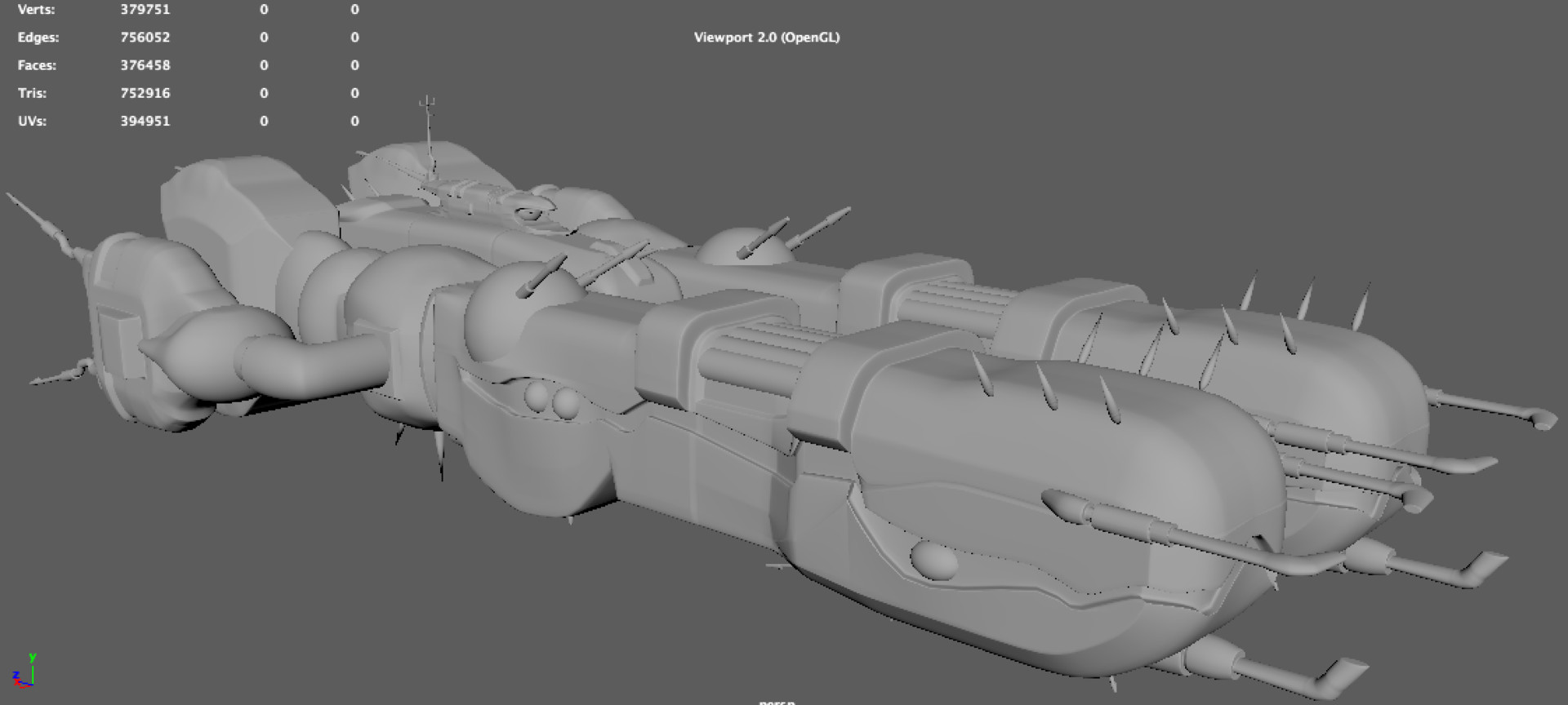 ArtStation - SDF-3 Pioneer WIP