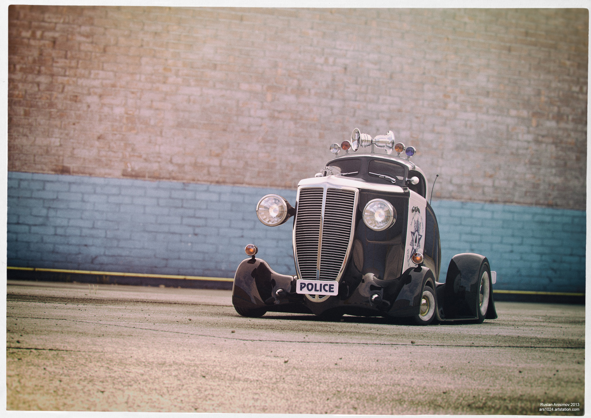 ArtStation - PoliceCar