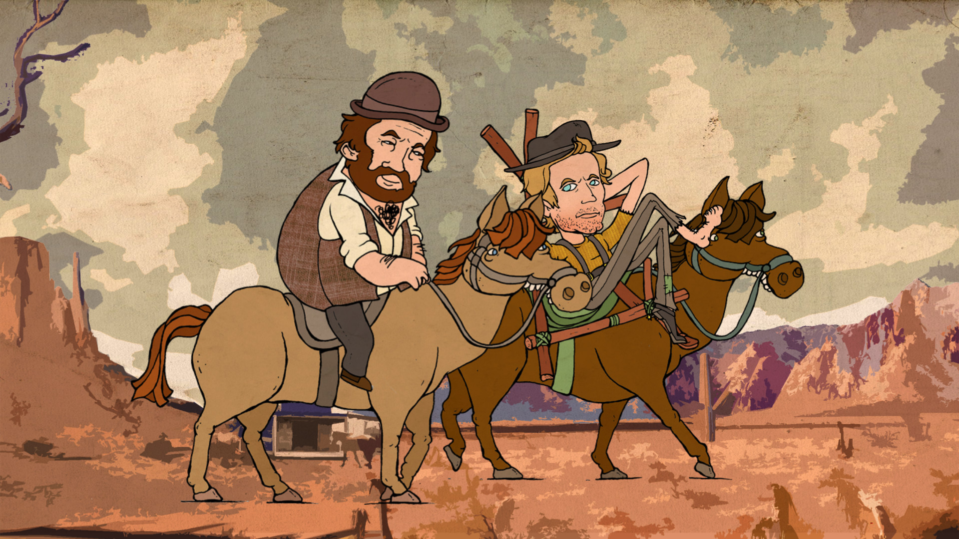 ArtStation - Bud Spencer Booktrailer Animation