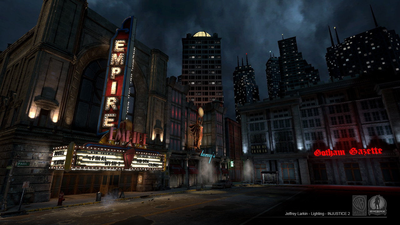 ArtStation - Injustice 2 Mobile - Gotham Lighting