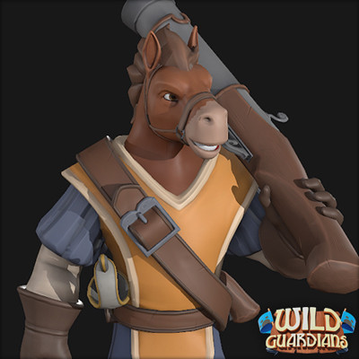 ArtStation - Nimblehoof the Musketeer - Wild Guardians (2017)