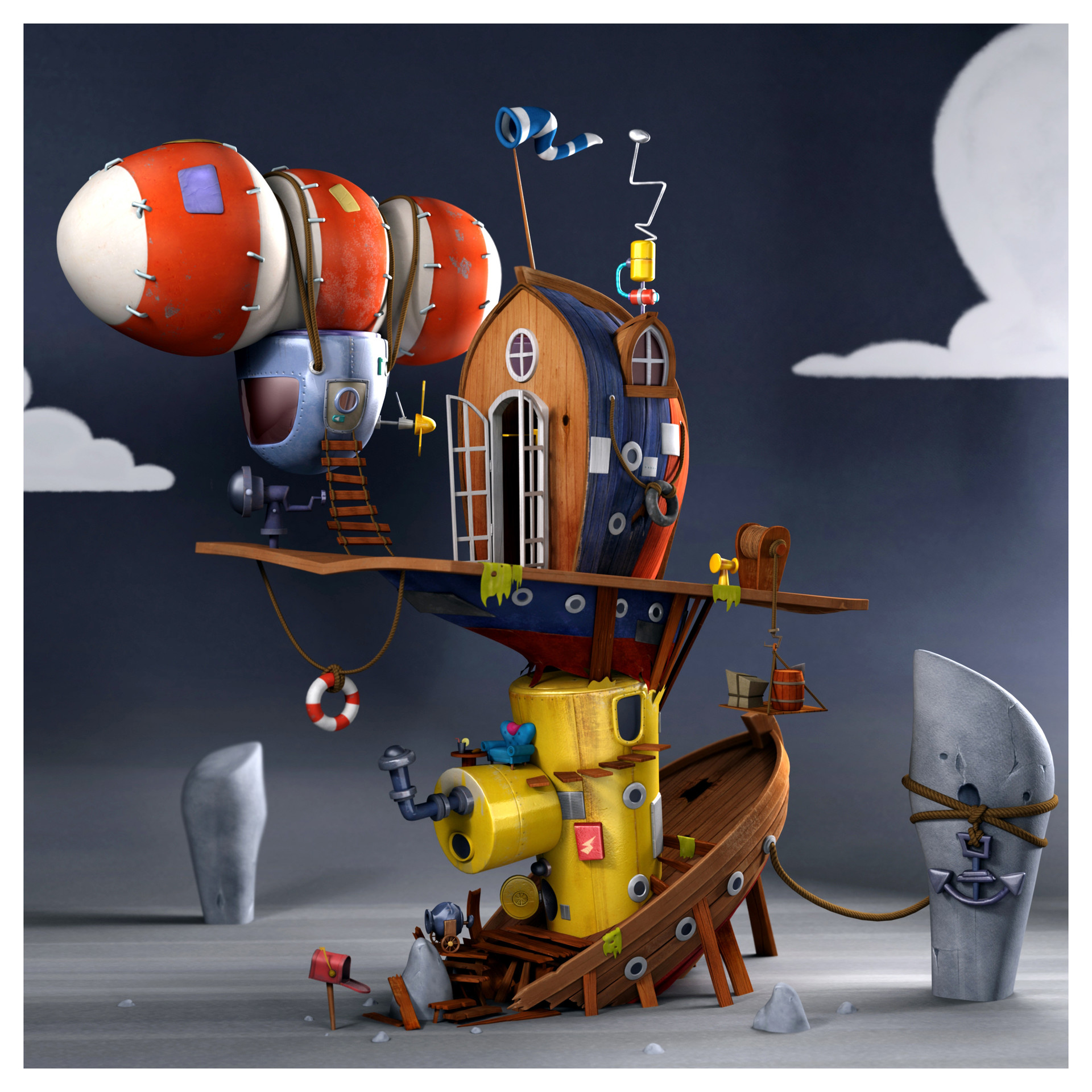 ArtStation - 3D Siegfried's Laboratory