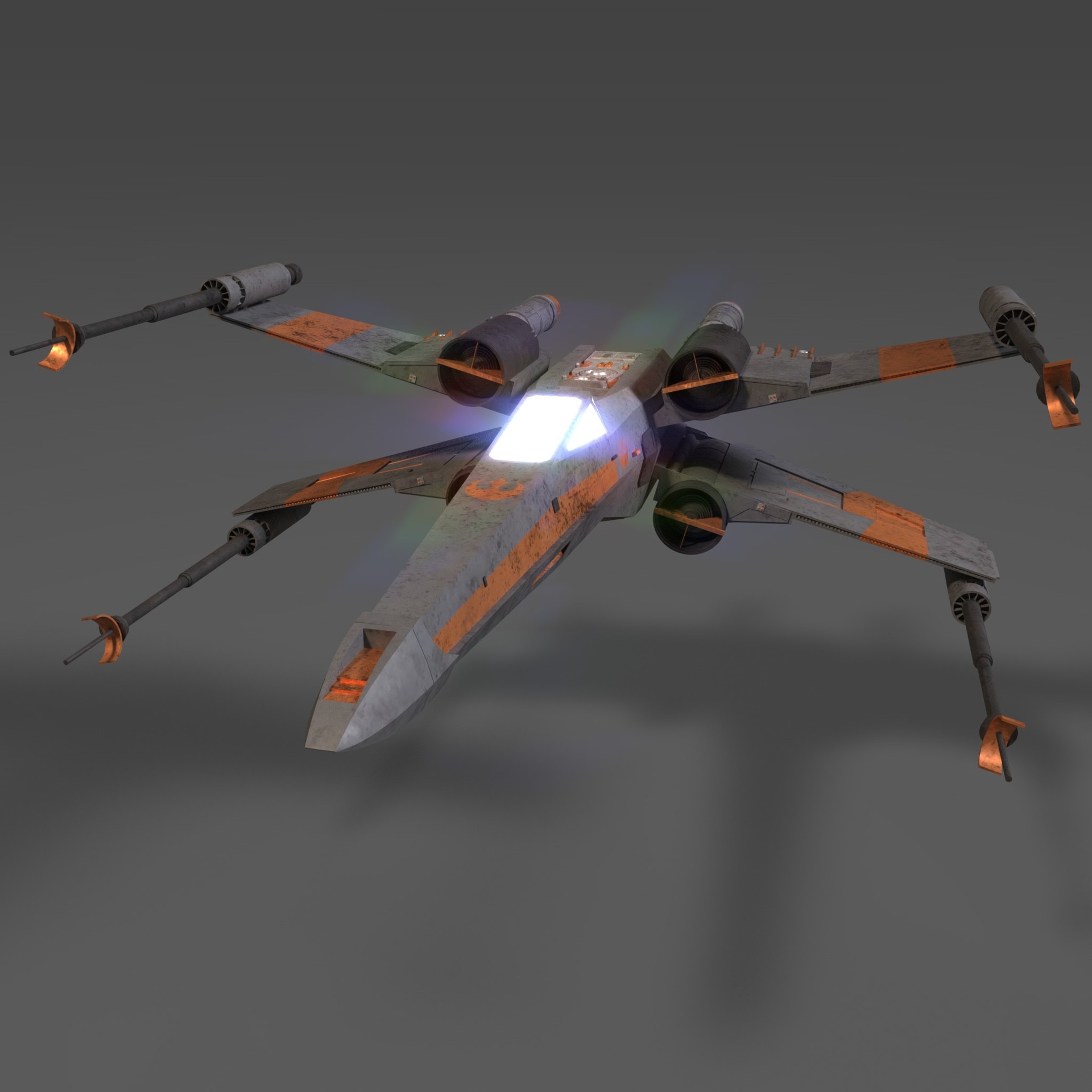 ArtStation - X-Wing Custom Design - Star Wars