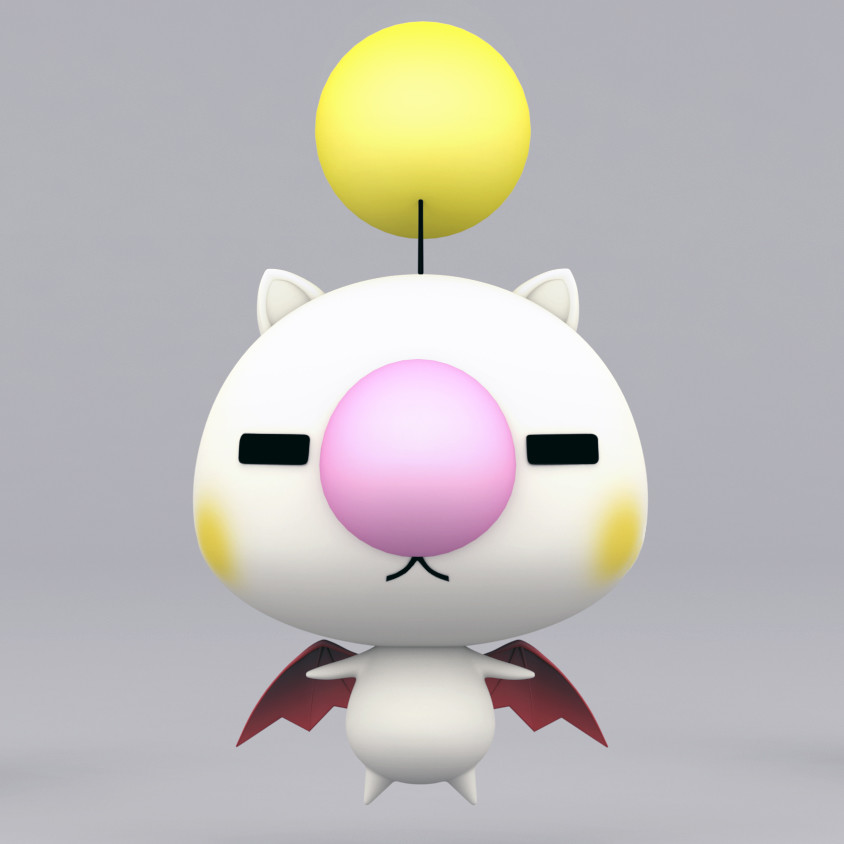 ArtStation - World of final fantasy - Moogle