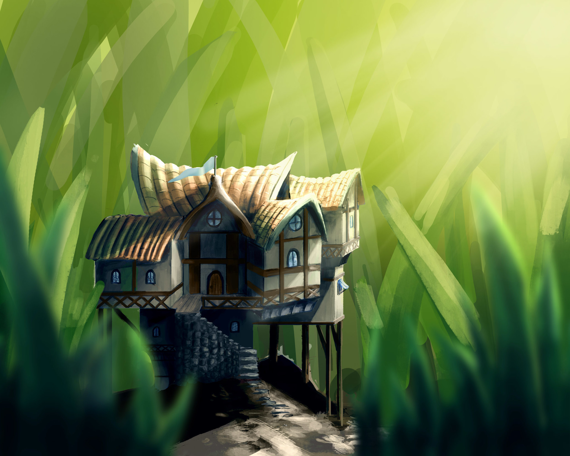 ArtStation - Tiny House