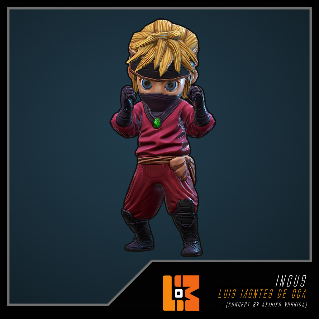 ArtStation - Ingus (Final Fantasy III)