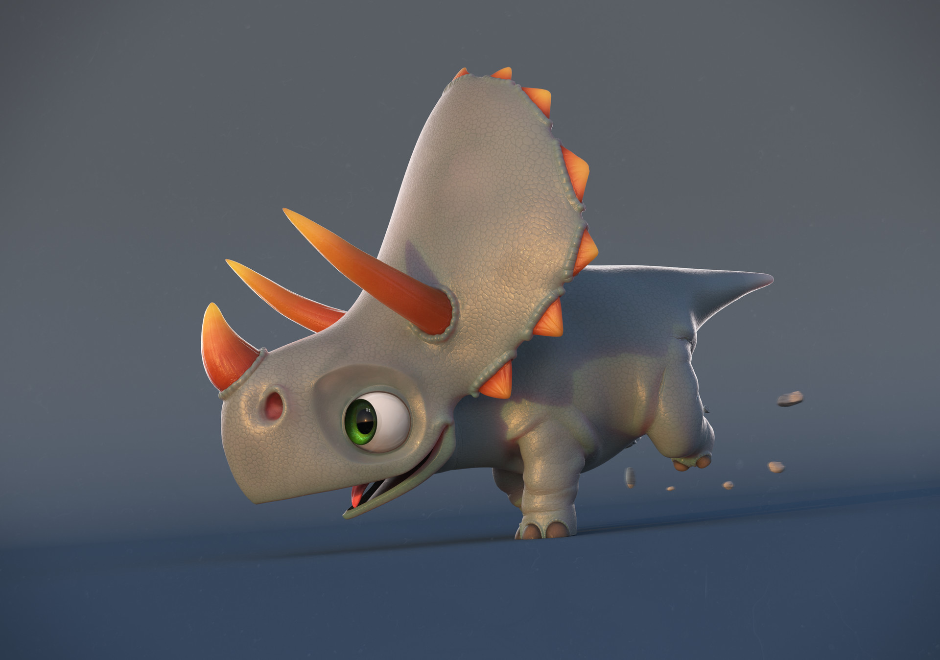 ArtStation - Cinematic Baby Dino model
