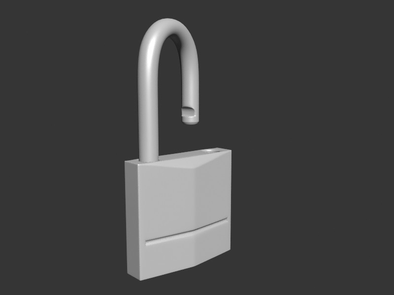 ArtStation - Master Lock Model No. 140D