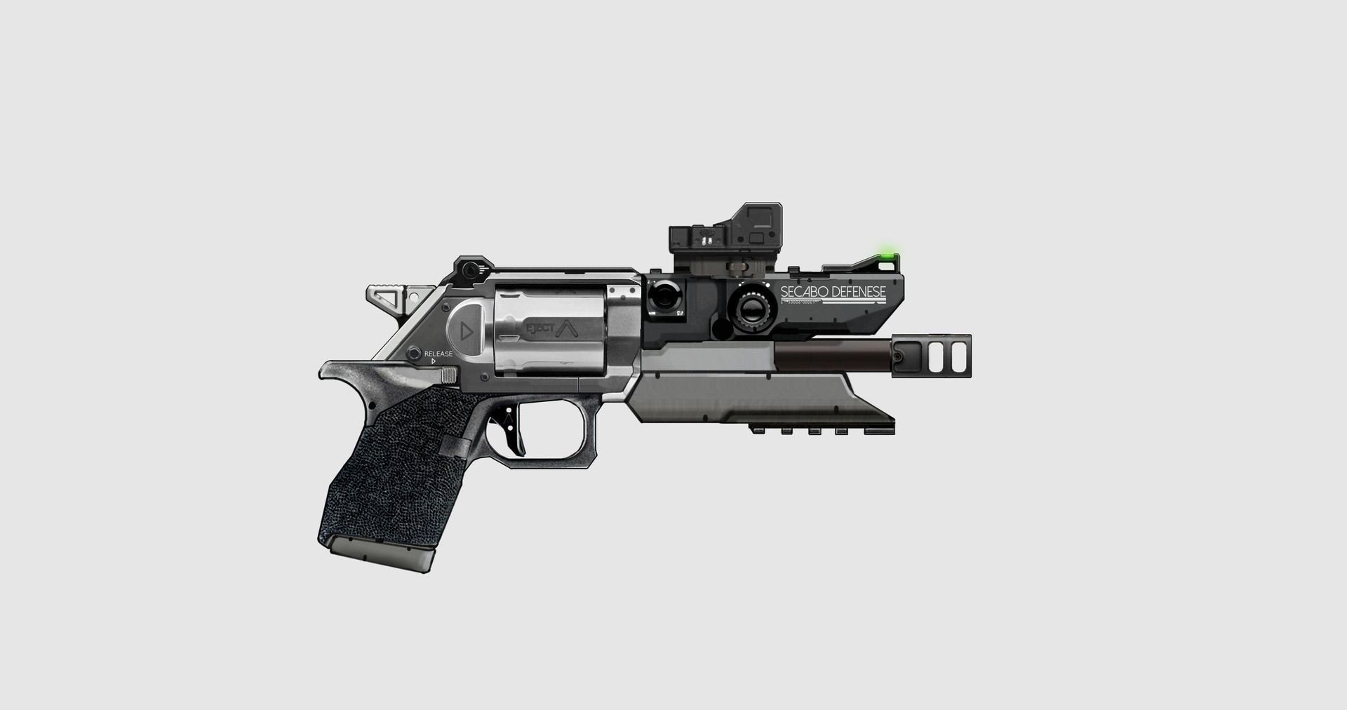 ArtStation - K-MR 6 Revolver