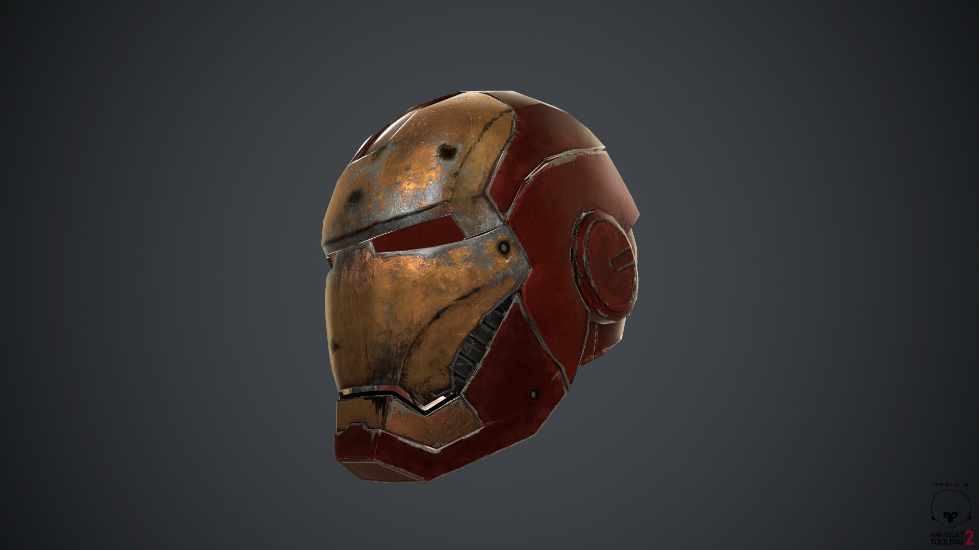ArtStation - Iron Man Helmet