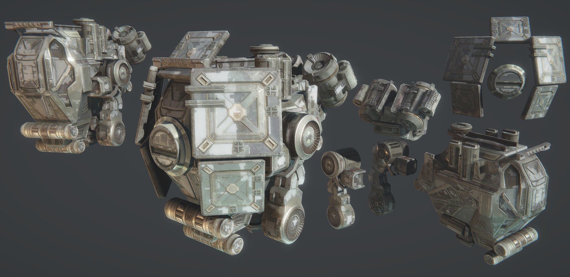 ArtStation - MAV: New parts and env assets