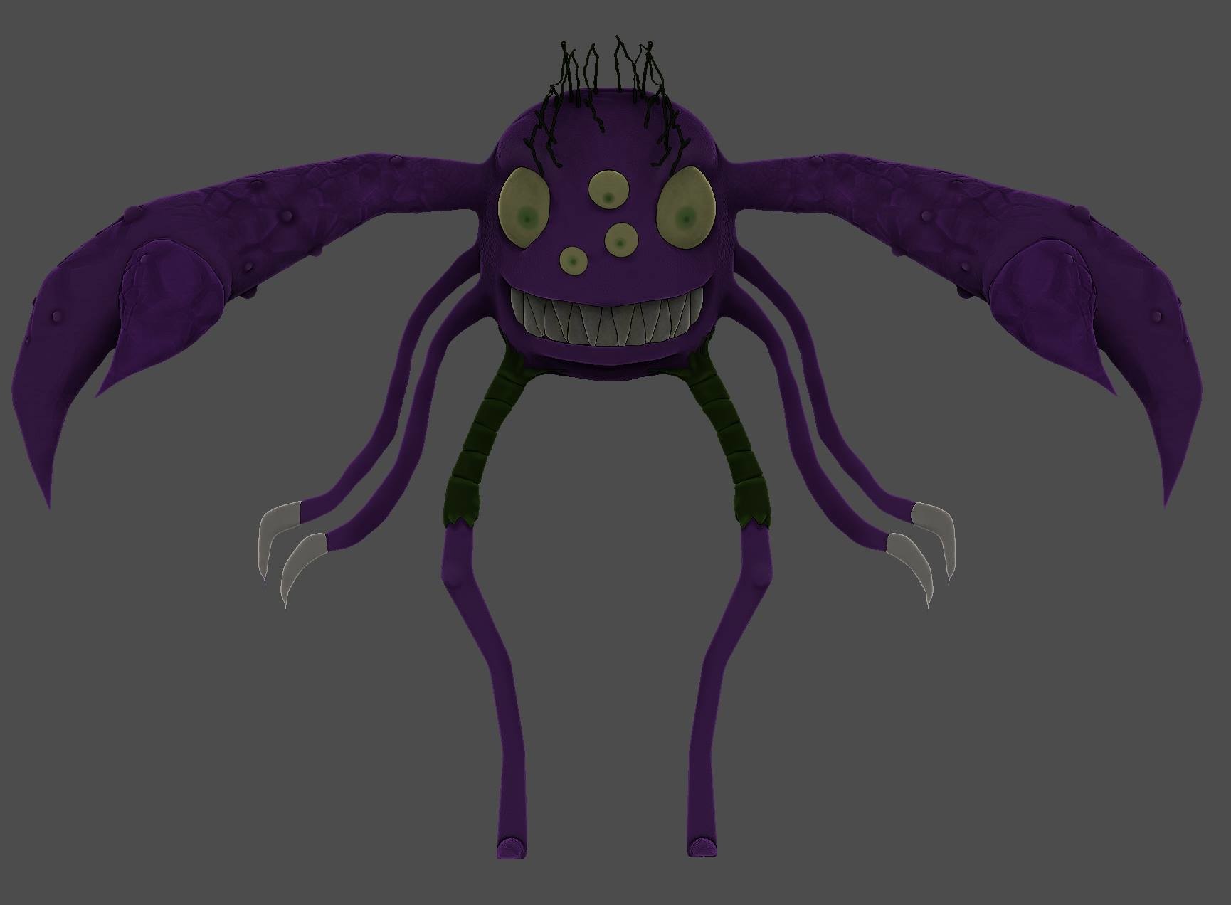 ArtStation - Carl the crab