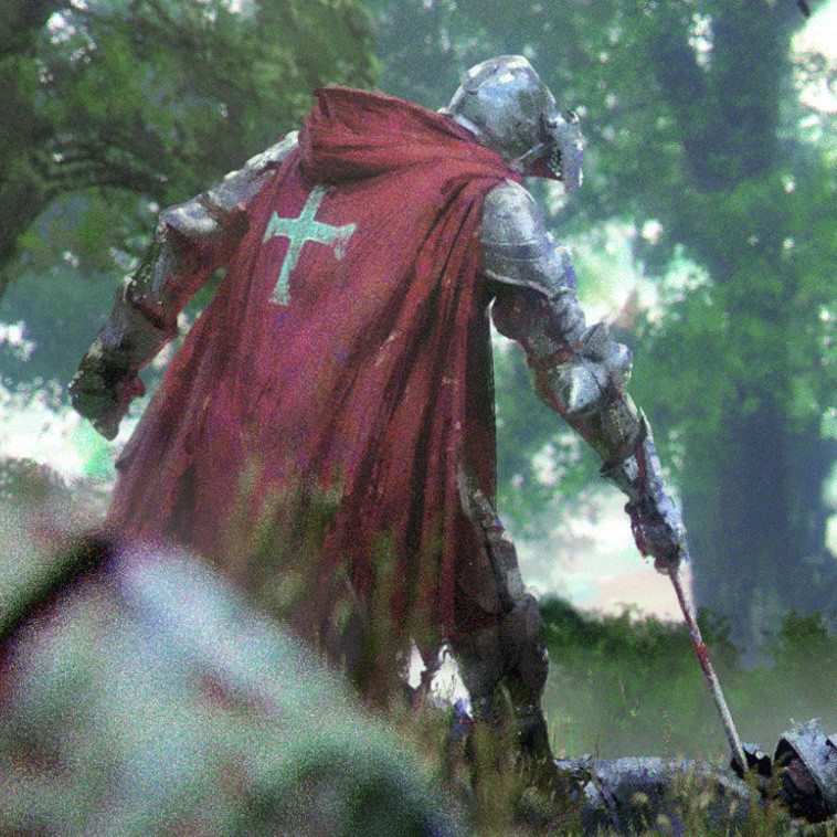 ArtStation - Knight fight