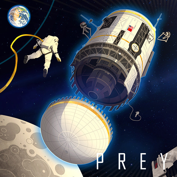 ArtStation - PREY - Talos Museum Illustrations