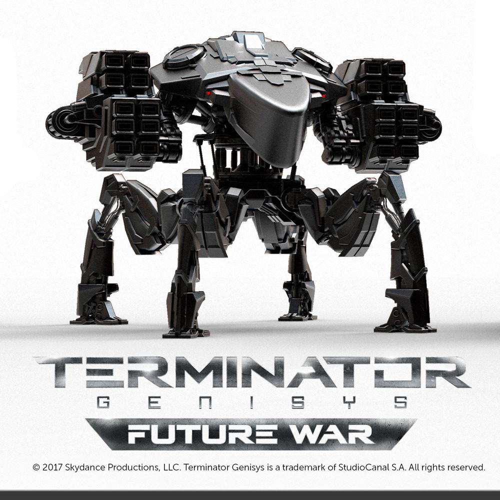 ArtStation - Skynet's battle units