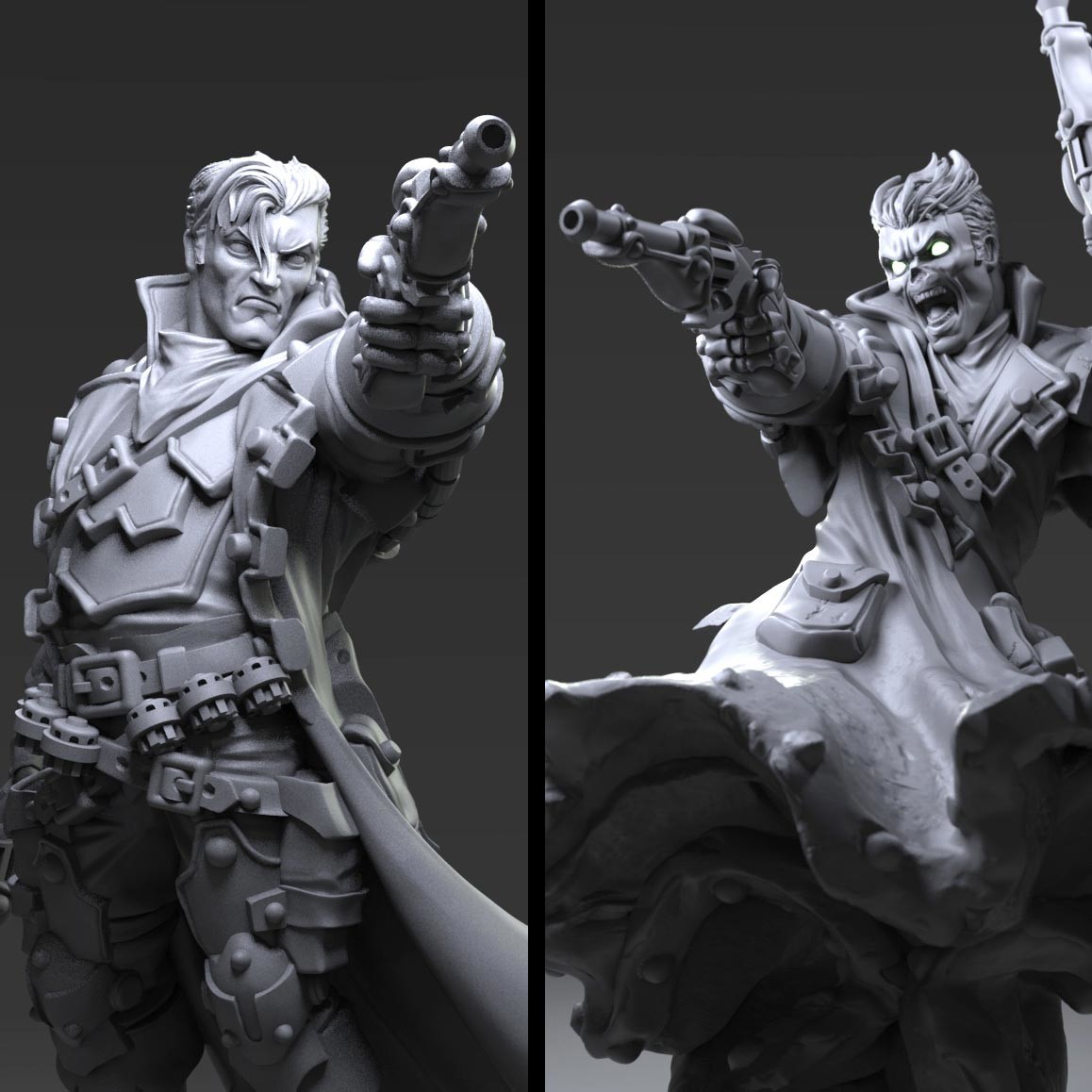 ArtStation - Caine and the Hellslinger