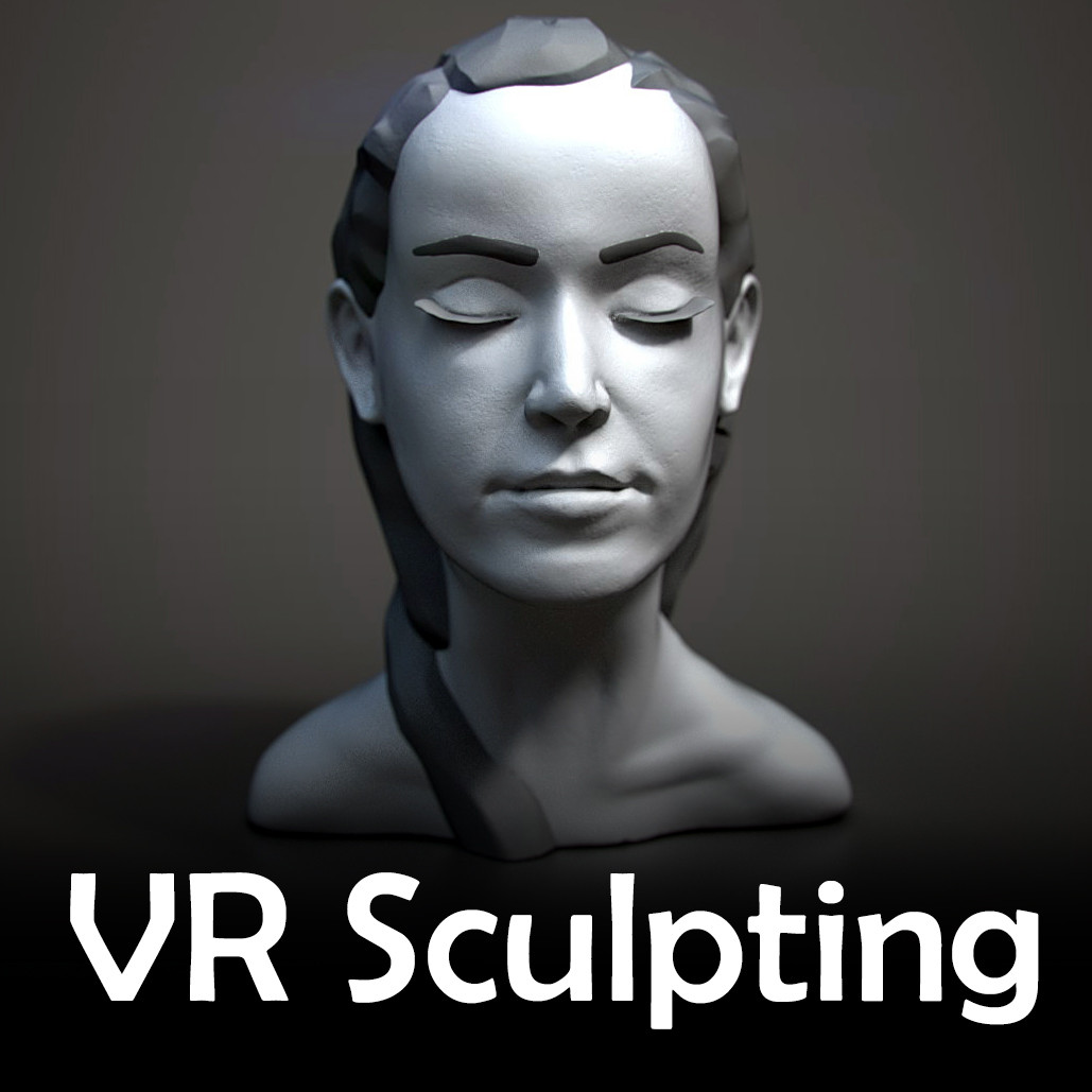ArtStation - Sculpting a face in Virtual reality