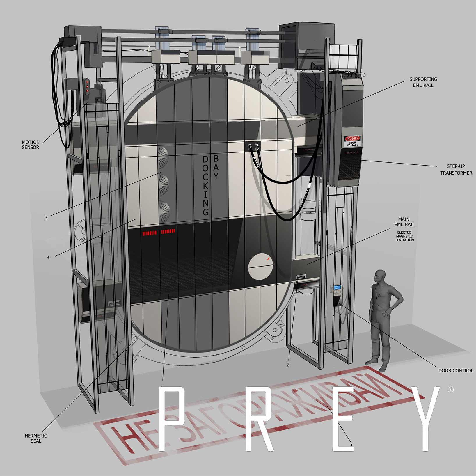 ArtStation - PREY - Sliding Doors