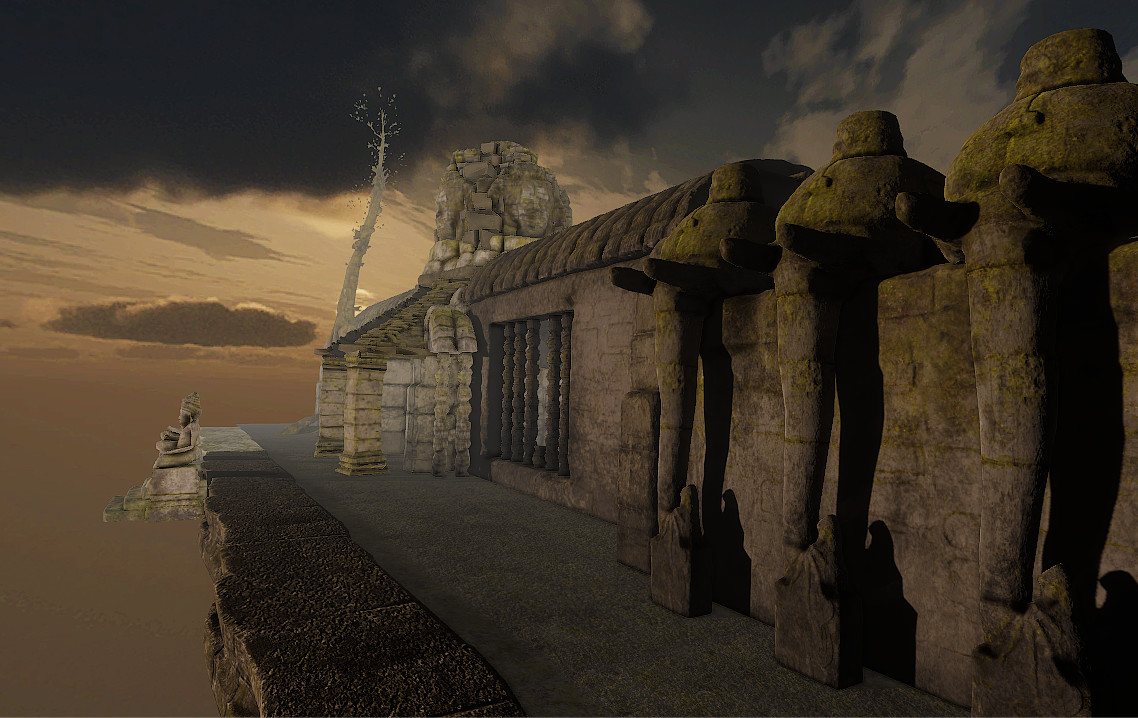 ArtStation - Temple of Guardians