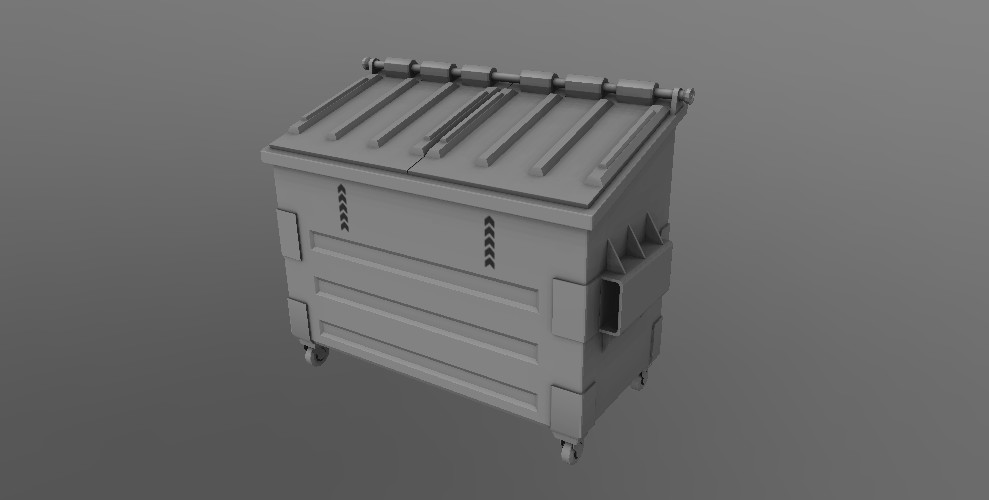 ArtStation - Dumpster