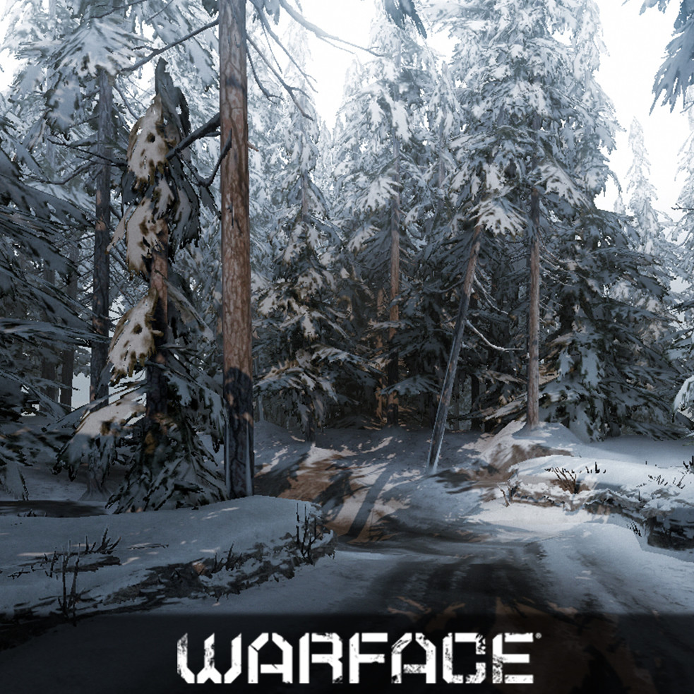 ArtStation - Warface - Winter Forest Prototype