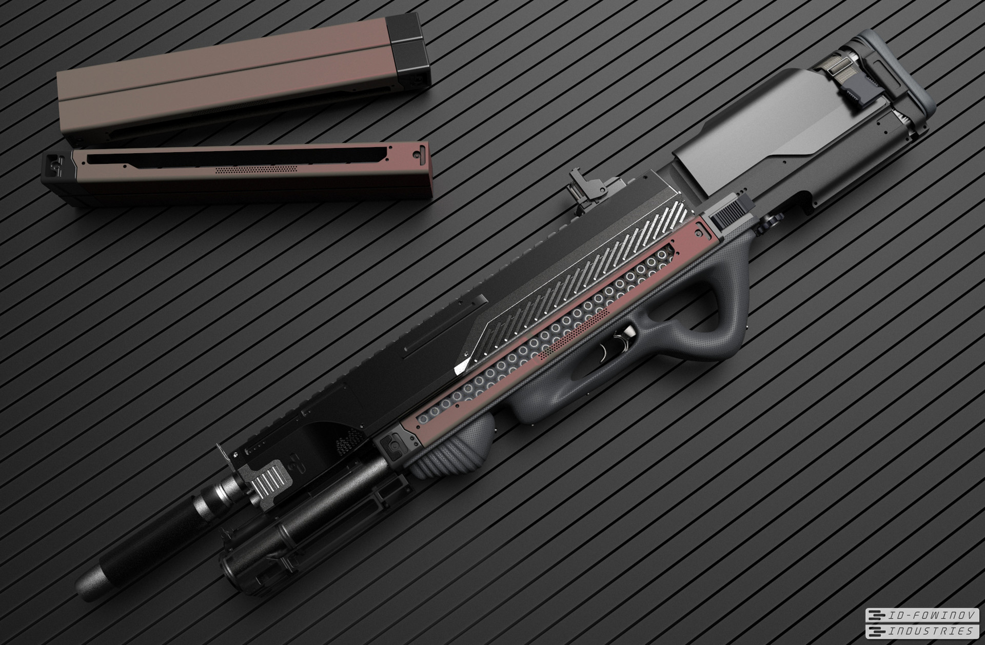 ArtStation - Assault Rifle