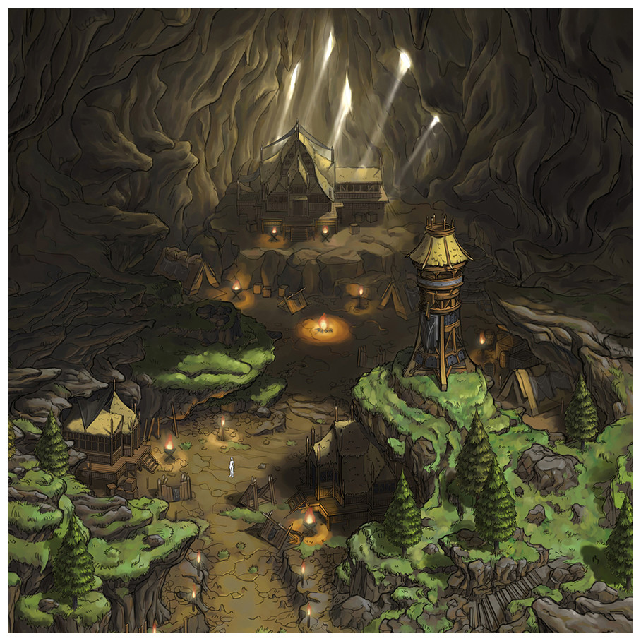 ArtStation - Resistance secret base(2012, Softmax)